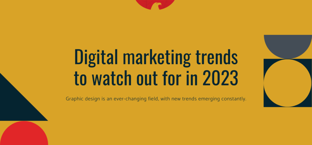 Infographic – Digital marketing trends to watch out for in 2023 ...