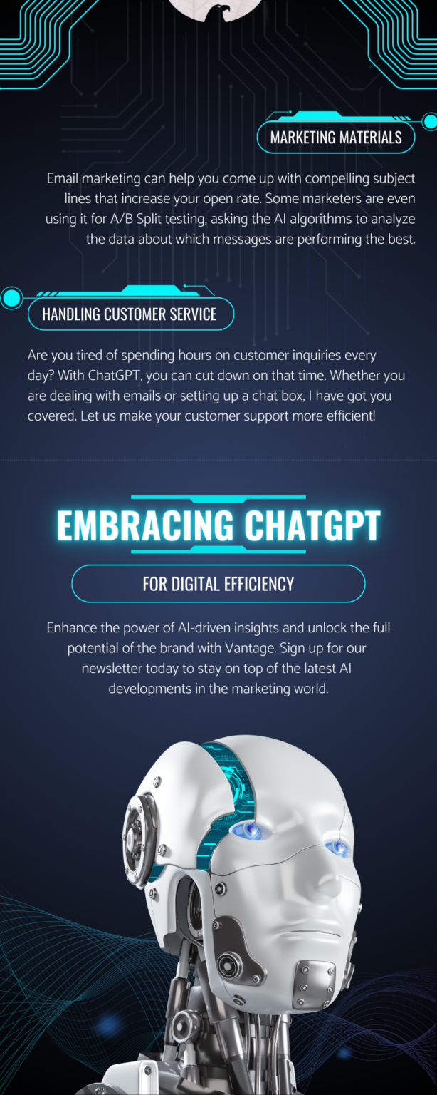 Infographic: Using ChatGPT to drive workplace performance - Vantage ITes